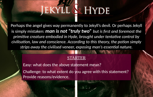 Jekyll and Hyde Chapter Summaries | Teaching Resources