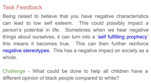 Overt & Covert Racism Form Time Tutorial | Teaching Resources