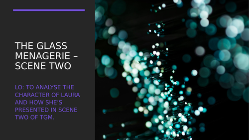 The Glass Menagerie | Teaching Resources