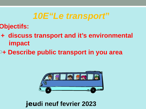 Full course (54 lessons)- Year 11 to prepare for the IGCSE French exam ...