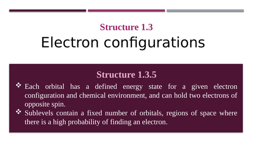 Structure 1 / IB Chemistry / Structure 1.3 +HL (Including Questions ...