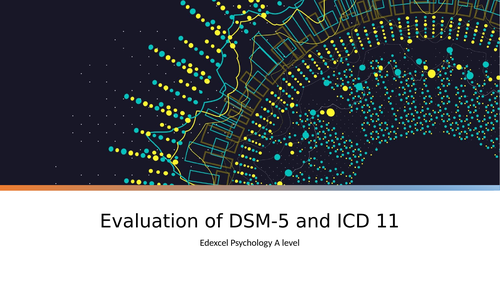 Classification systems ICD and DSM | Teaching Resources