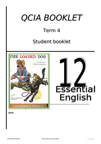12 Essential English – IA4 Australian narratives unit – modified ...