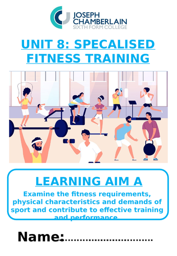 Unit 8: Specialised Fitness Testing (BTEC Level 3 National Extended ...