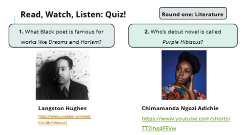 Complete 60 min Black History Month Quiz/Lesson | Teaching Resources