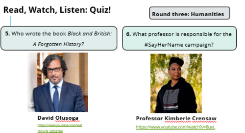 Complete 60 min Black History Month Quiz/Lesson | Teaching Resources