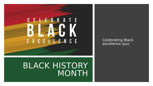 Complete 60 min Black History Month Quiz/Lesson | Teaching Resources