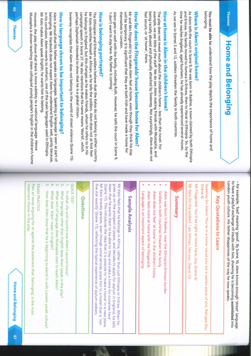 Refugee Boy by Benjamin Zephaniah and adapted by Lemn Sissay | Teaching ...