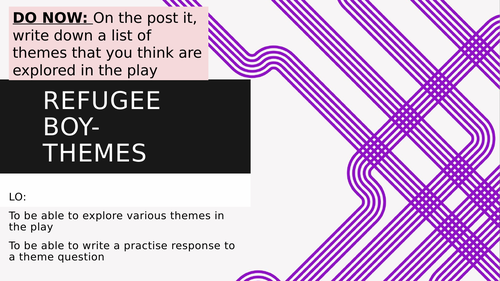 Refugee Boy by Benjamin Zephaniah and adapted by Lemn Sissay | Teaching ...