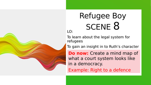 Refugee Boy by Benjamin Zephaniah and adapted by Lemn Sissay | Teaching ...