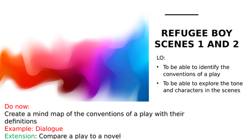 Refugee Boy by Benjamin Zephaniah and adapted by Lemn Sissay | Teaching ...