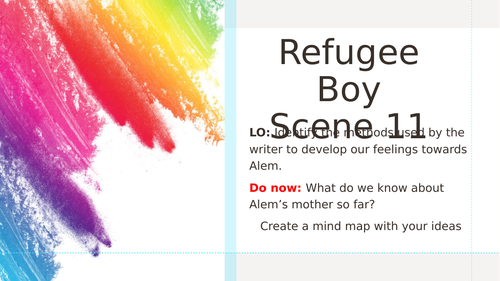 Refugee Boy by Benjamin Zephaniah and adapted by Lemn Sissay | Teaching ...