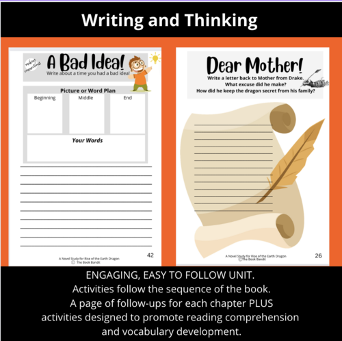 DRAGON MASTERS #1 Rise of the Earth Dragon READING COMPREHENSION ...