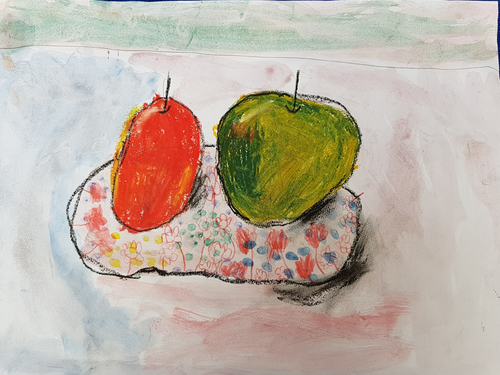 EYFS art lesson Cezanne apples | Teaching Resources