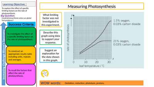 Measuring Photosynthesis (Required Practical 7) - Oxford AQA A Level ...