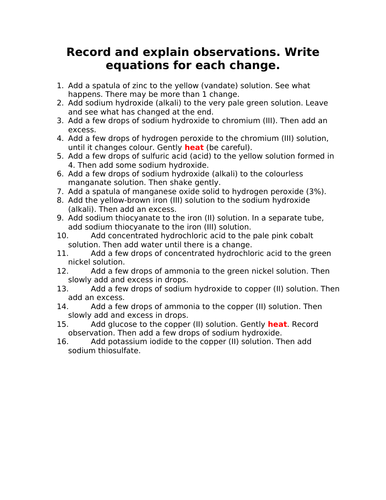 Structure 3.1 - The Periodic Table. New 2025 Syllabus Full Lessons. IB ...