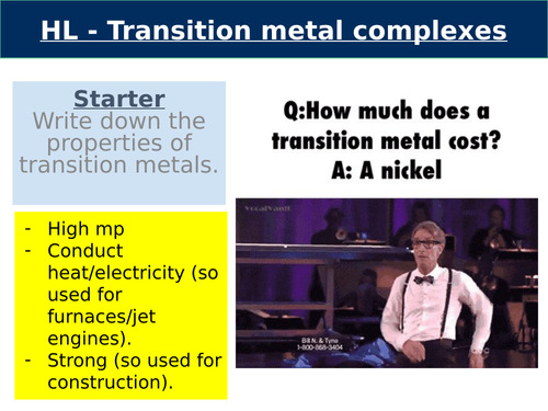 Structure 3.1 - The Periodic Table. New 2025 Syllabus Full Lessons. IB ...