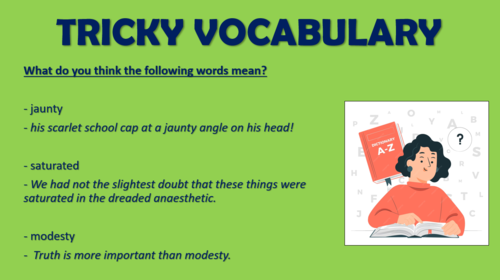 Boy - Roald Dahl - Chapters 3-6: The Mouse Plot Chapters - Double ...