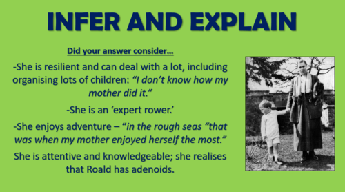 Boy - Roald Dahl - Chapters 7-9: Visits to Norway - Double Lesson ...