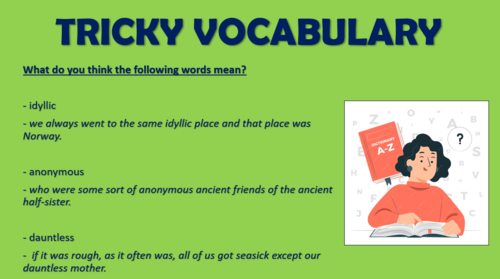 Boy - Roald Dahl - Chapters 7-9: Visits to Norway - Double Lesson ...