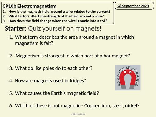 KS4 GCSE Physics EDEXCEL CP10b Electromagnetism PowerPoint | Teaching ... KS4 GCSE Physics EDEXCEL CP10b Electromagnetism PowerPoint | Teaching ...