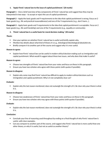 Eduqas - A-level: Ethics - Theme 2DEF (Complete) | Teaching Resources