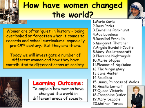 Women's History Month | Teaching Resources