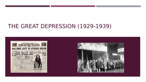 The Great Depression & Weimar Germany History Powerpoint | Teaching ...