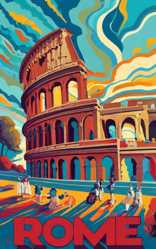 City of Rome Wall Display Lettering Whole Alphabet Letter Set Numbers ...