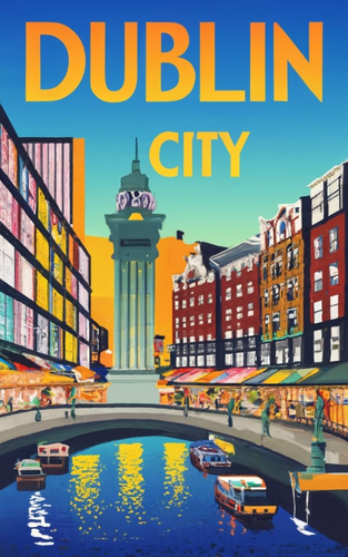 City of Dublin Wall Display Lettering Whole Alphabet Letter Set Numbers ...