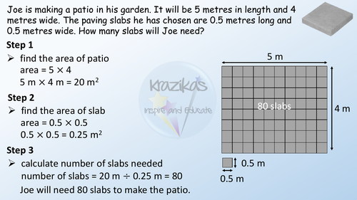 Level 1 Functional Skills Maths - Perimeter, Area, Volume PowerPoint Lesson | Teaching Resources
