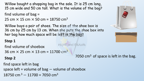 Level 1 Functional Skills Maths - Perimeter, Area, Volume PowerPoint ...
