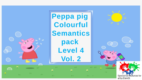 ''Peppa Pig'' Colourful Semantics Level 4 Vol. 2 (35 cards in total ... ''Peppa Pig'' Colourful Semantics Level 4 Vol. 2 (35 cards in total ...