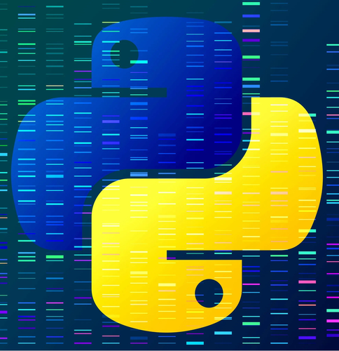 Python Computing Code Coding Wall Display Lettering Whole Alphabet ...