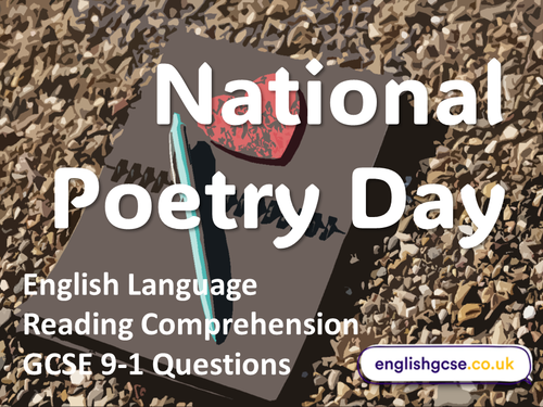 National Poetry Day | Teaching Resources