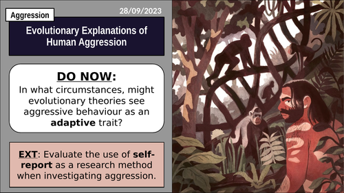 EVOLUTIONARY EXPLANATIONS OF HUMAN AGGRESSION [A-Level Psychology ...
