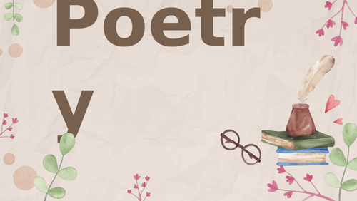 Poetry Basics | Teaching Resources