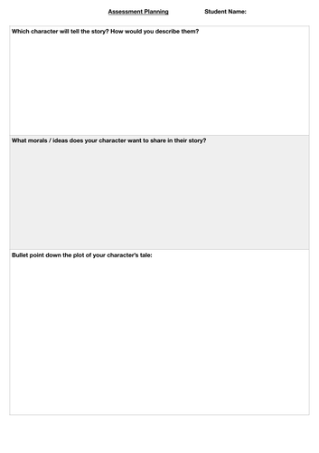 The Canterbury Tales (Chaucer): Creative Writing Assessment | Teaching ...