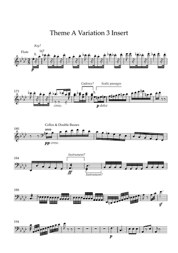 Beethoven Fifth Symphony Mvt 2 LISTENING | Teaching Resources