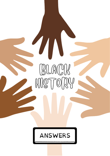 Black History Topic | Teaching Resources