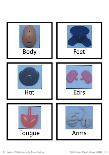 Mr Potato Head SALT activity | Teaching Resources