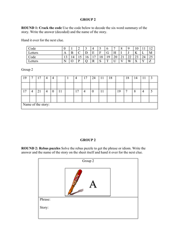 Escape room activity - The Adventures of Sherlock Holmes | Teaching ...