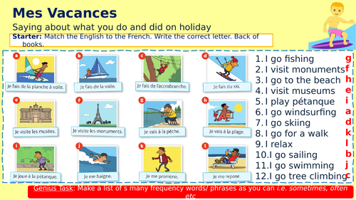 Studio GCSE Vert Foundation: Module 5. Unit 3. En vacances | Teaching ... Studio GCSE Vert Foundation: Module 5. Unit 3. En vacances | Teaching ...