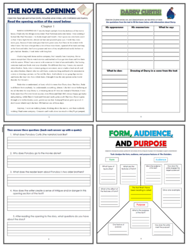 The Outsiders - KS3 Comprehension Activities Booklet! | Teaching Resources
