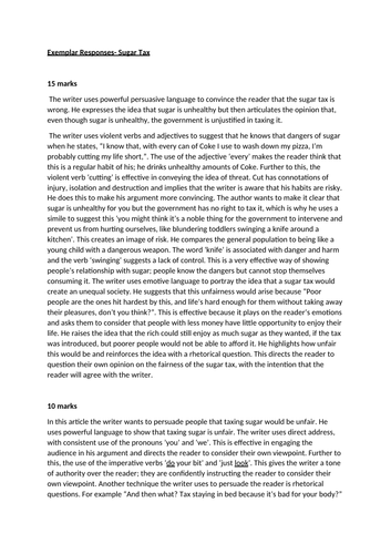 Igcse 0500 Language Writers Effects Teaching Resources