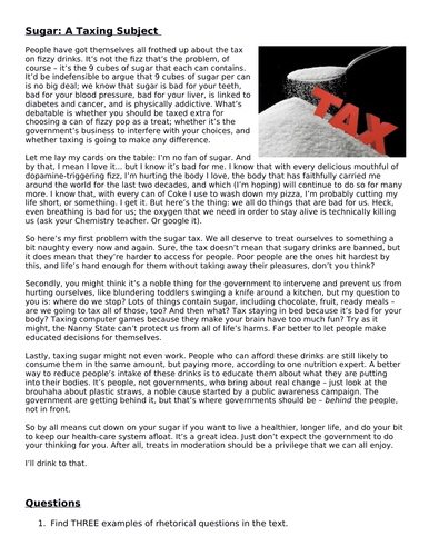 IGCSE 0500 Language Writer's Effects | Teaching Resources IGCSE 0500 Language Writer's Effects | Teaching Resources
