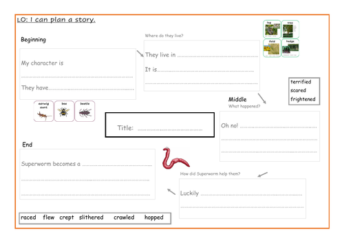 Superworm - English unit of work KS1 | Teaching Resources