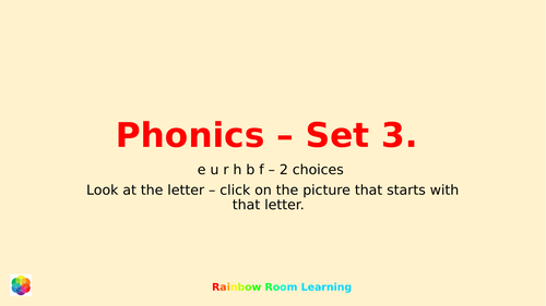 Phonics Interactive Activity 2 - eurbhf | Teaching Resources