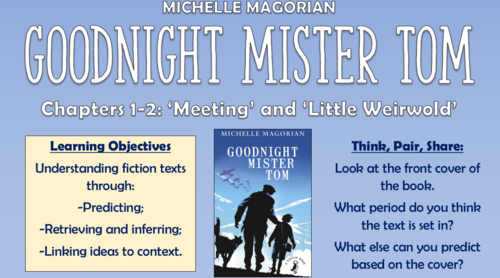 Goodnight Mister Tom - Chapters 1-2 - Double Lesson! | Teaching Resources