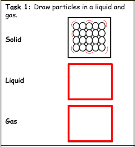 Particles assessment | Teaching Resources